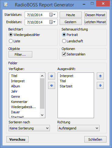 djsoft.net - RadioBOSS ist ein Programm zur Automation der Arbeit von ...