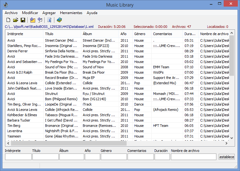 Información básica de RadioBOSS - Como Usar RadioBoss | Tutoriales ...