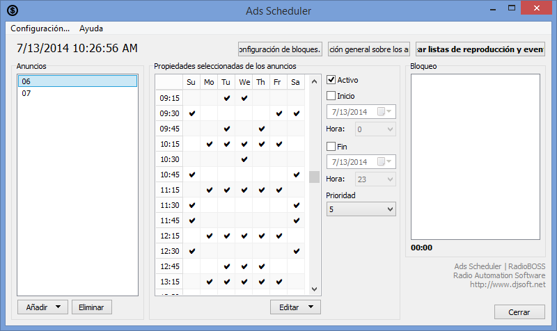 Información básica de RadioBOSS - Como Usar RadioBoss | Tutoriales ...
